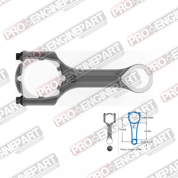 1613238180 – 9M5Q 6200 AC – Connecting Rod | ProEnginePart